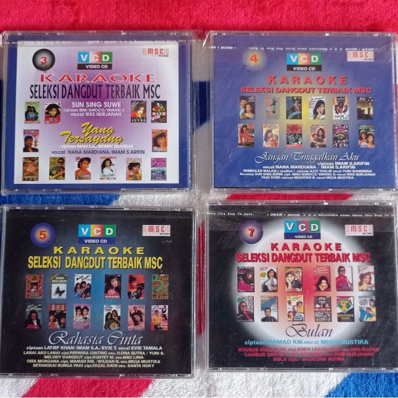 Jual VCD ORIGINAL ALBUM SELEKSI DANGDUT TERBAIK MSC (Versi Mika) | Shopee Indonesia
