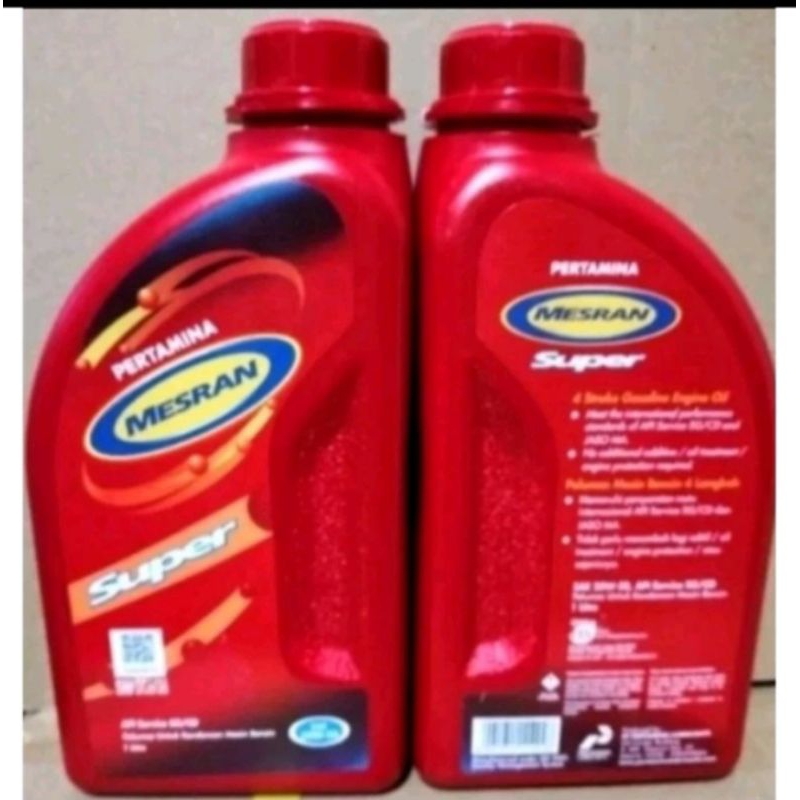 Jual Oli mesran super 1 Liter | Shopee Indonesia