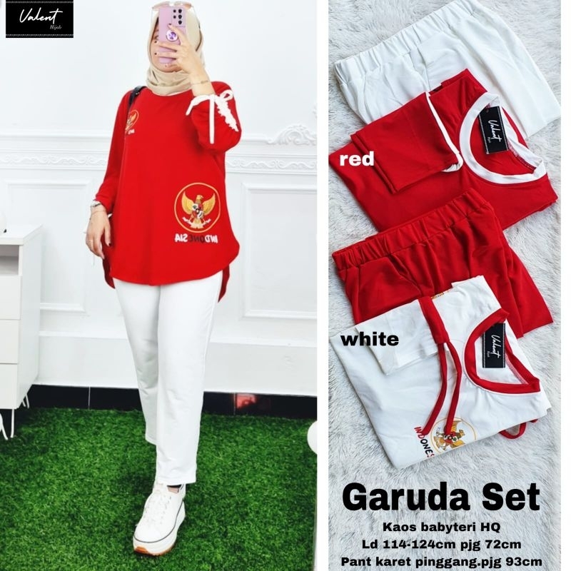 Jual (COD) Garuda set ORI Valent/ Dirgahayu/ Ina set/ Raya set / maju ...