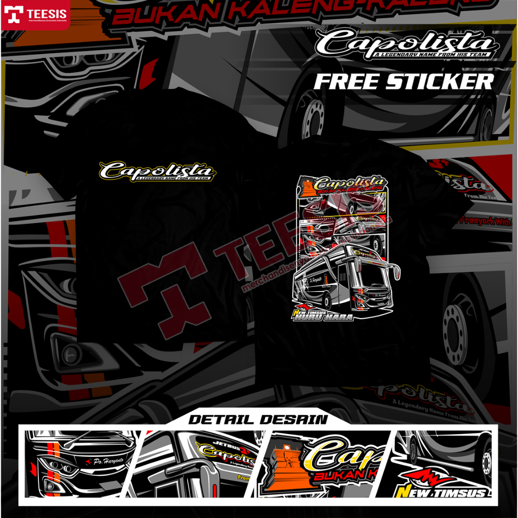 Jual Kaos Baju Bus Bis Mania Bismania Po Haryanto Jetbus 3 Capolista ...
