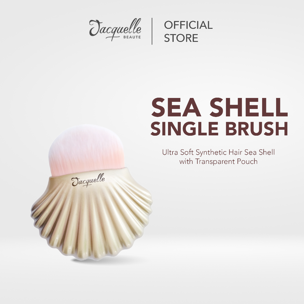 Jual Jacquelle Brush Sea Shell - Single & Set Makeup Brush - Ultra Soft ...