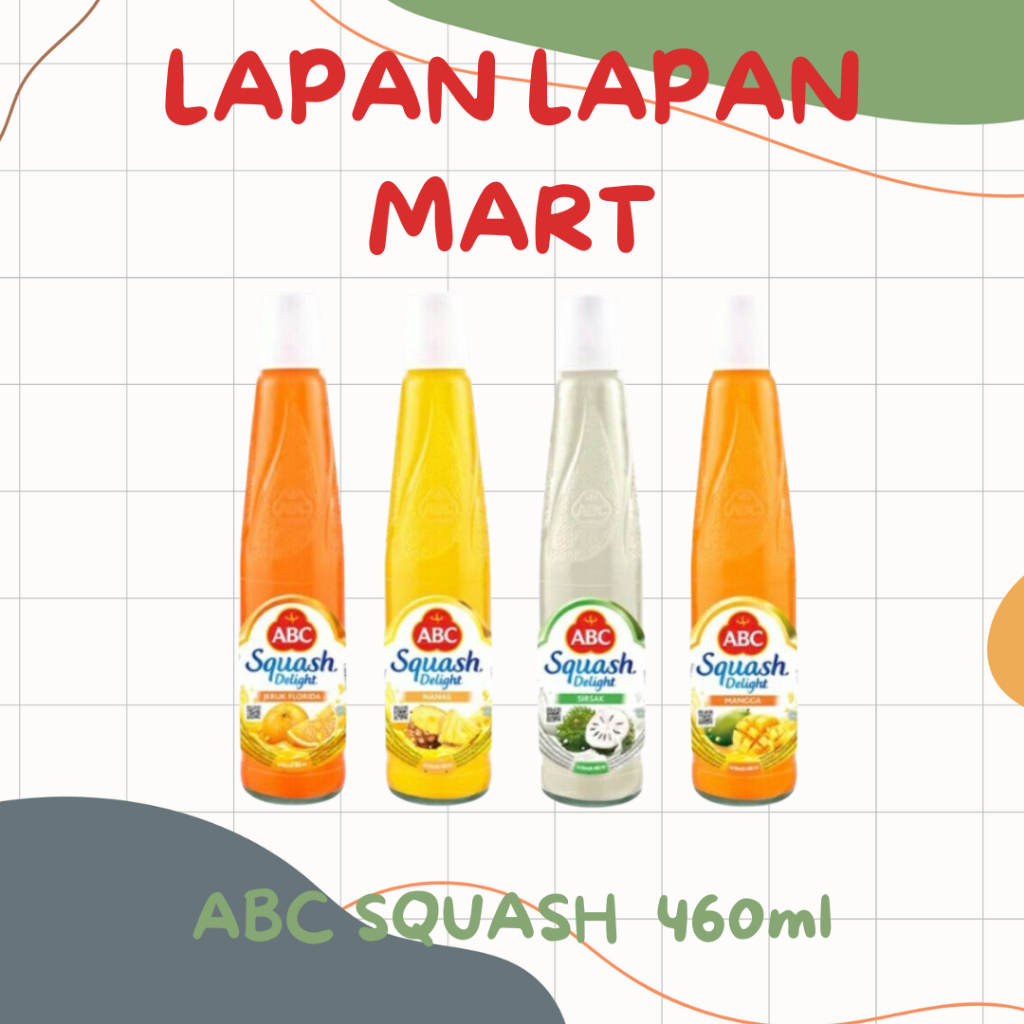 Jual ABC Squash Delight 460ml (WAJIB TAMBAH BUBBLEWRAP) | Shopee Indonesia