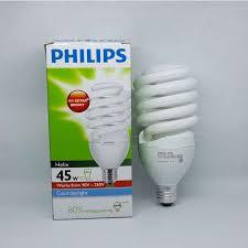 Jual LAMPU PHILIPS HELIX 35W 45W 55W BOHLAM TORNADO E27 LAMPU SPIRAL ULIR COOL DAYLIGHT PUTIH ...