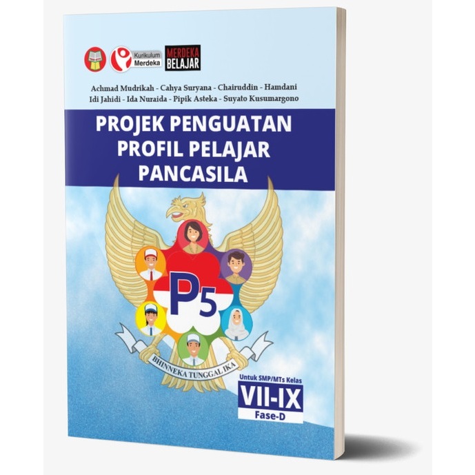 Jual BUKU PROJEK PENGUATAN PROFIL PELAJAR PANCASILA P5 SMP FASE D | Shopee Indonesia