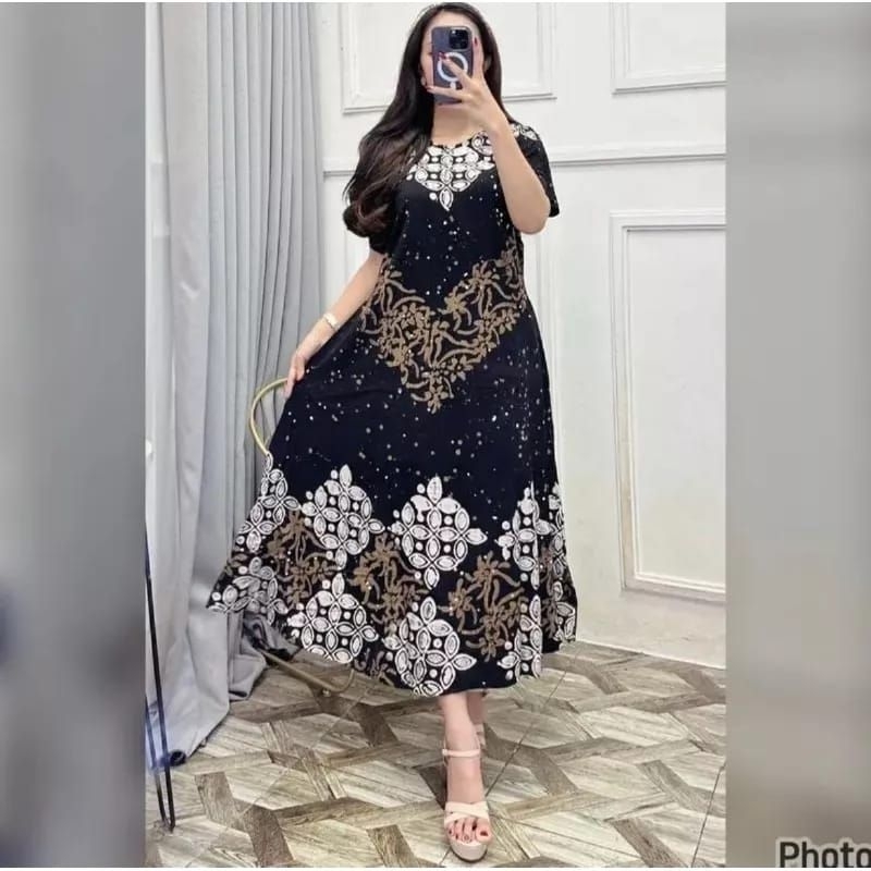 Jual Daster Batik Cap,kain Rayon Grade A Busui Resleting Depan| Baju ...