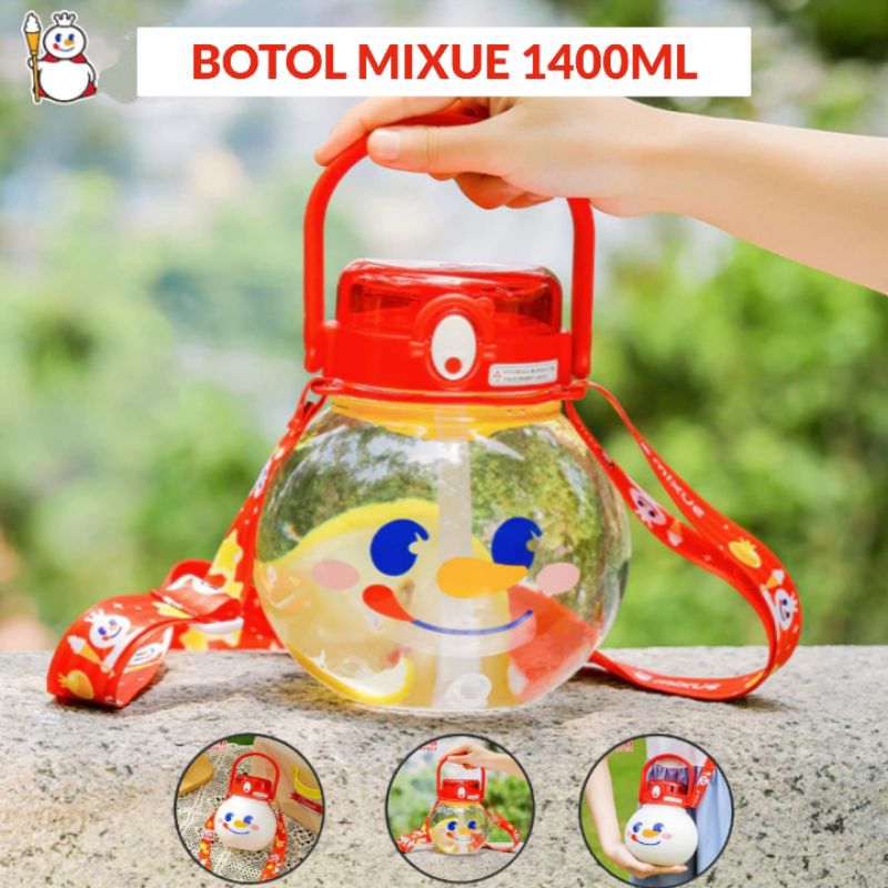 Jual Botol Mixue 1400ML Botol Minum Anak Mixue Original Botol Mixue ...