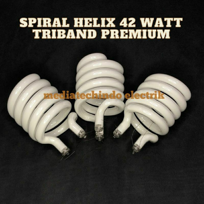 Jual Part Lampu/kaca Lampu LHE Spiral Helix 42W | Shopee Indonesia