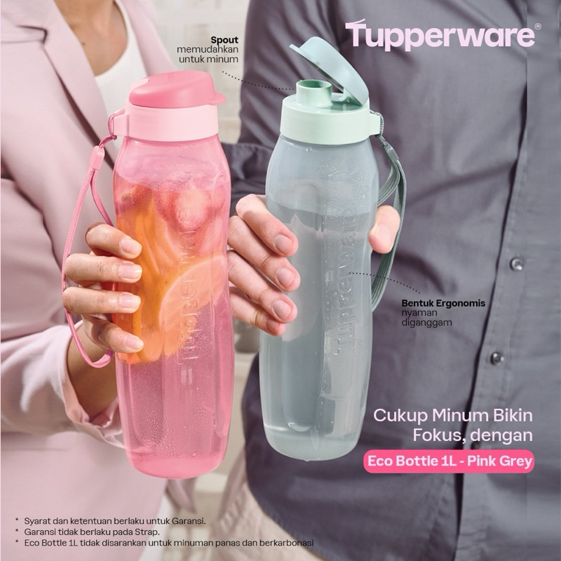 Jual Botol Tupperware Promo , Eco Bottle 1 Liter , 1,5 Liter , 2Liter ...