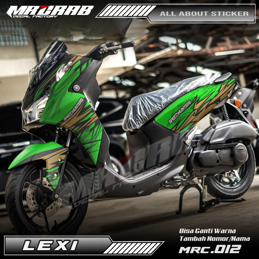 Jual TERBARU STICKER DECAL FULL BODY YAMAHA LEXI LX 155 2024 - DECAL ...