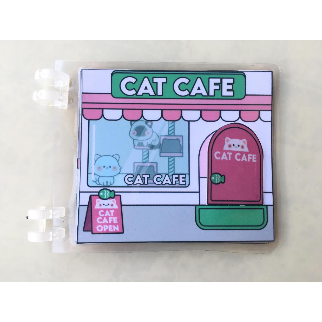 Jual cafe kucing paper doll mainan viral anak | Shopee Indonesia
