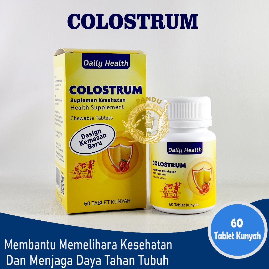 Jual DAILY HEALTH COLOSTRUM (60 TABLET) / NEWALTER | Shopee Indonesia