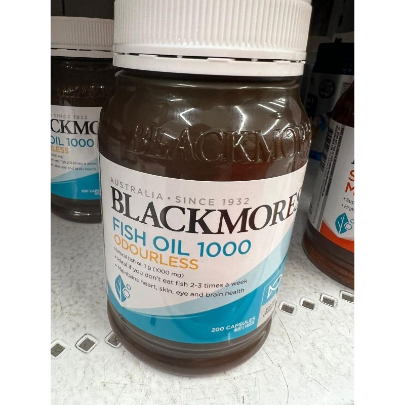Jual PO!!BLACKMORES FISH OIL 1000 ODOURLESS ORI | Shopee Indonesia
