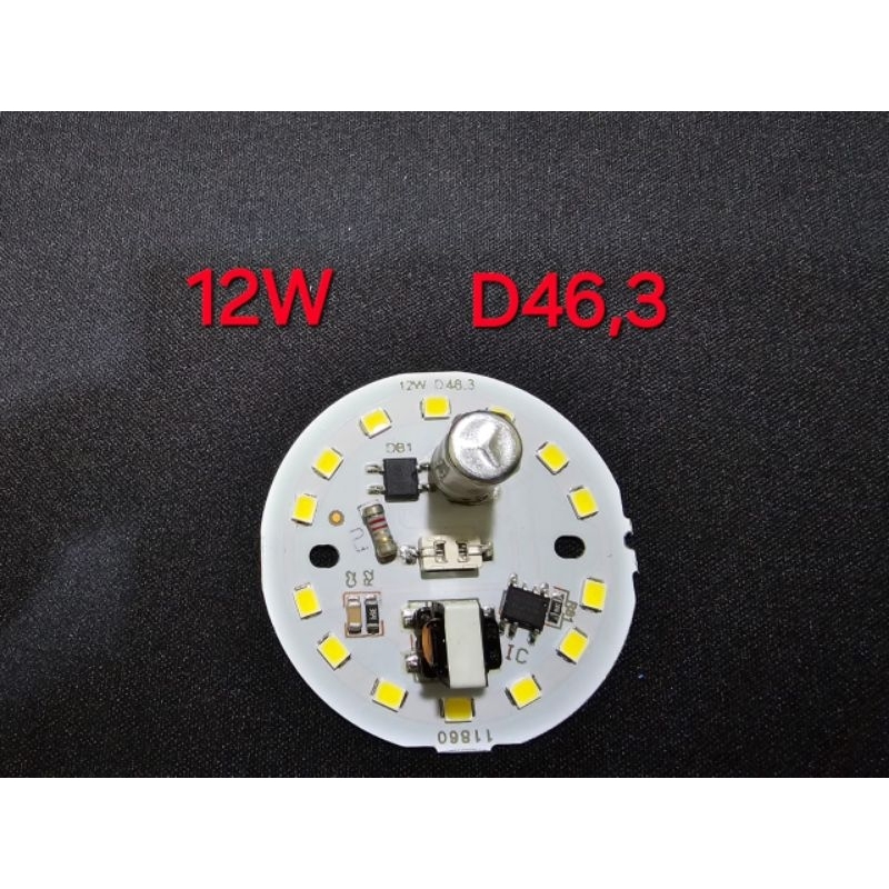 Jual LED AC Board 12 Watt 46,3 mm (New) | Shopee Indonesia