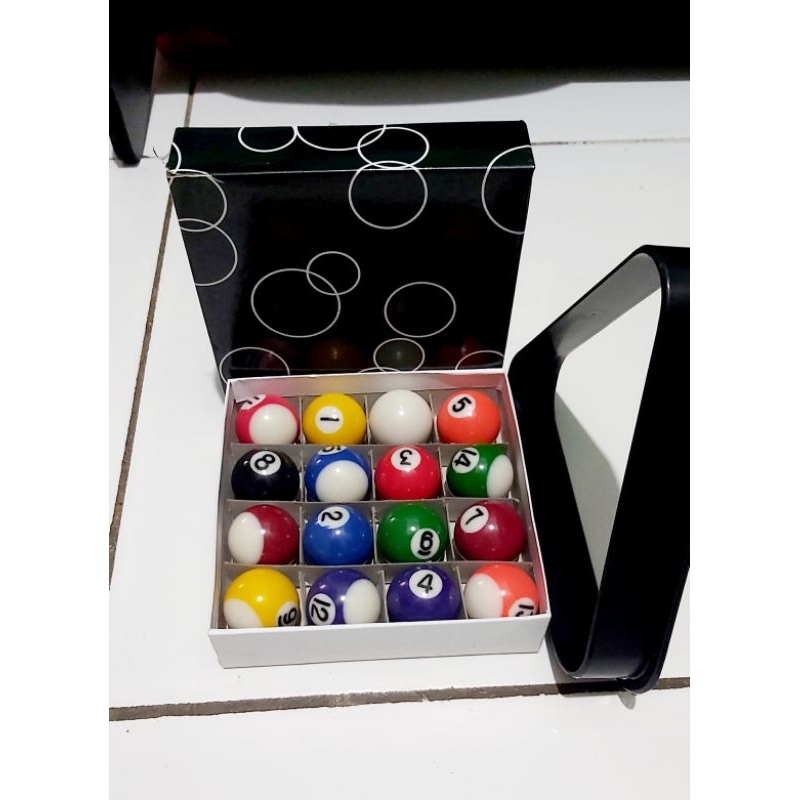 Jual Bola Billiard + Segitiga | Shopee Indonesia