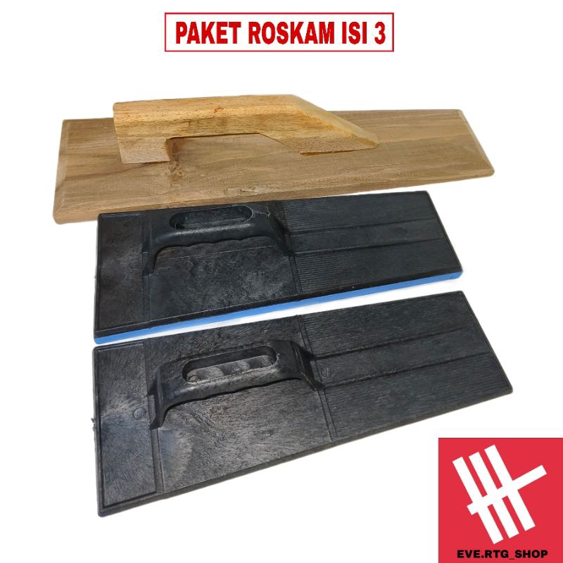 Jual Paket Isi 3 Roskam Raskam Kayu Roskam Lapis Roskam Pvc | Shopee ...