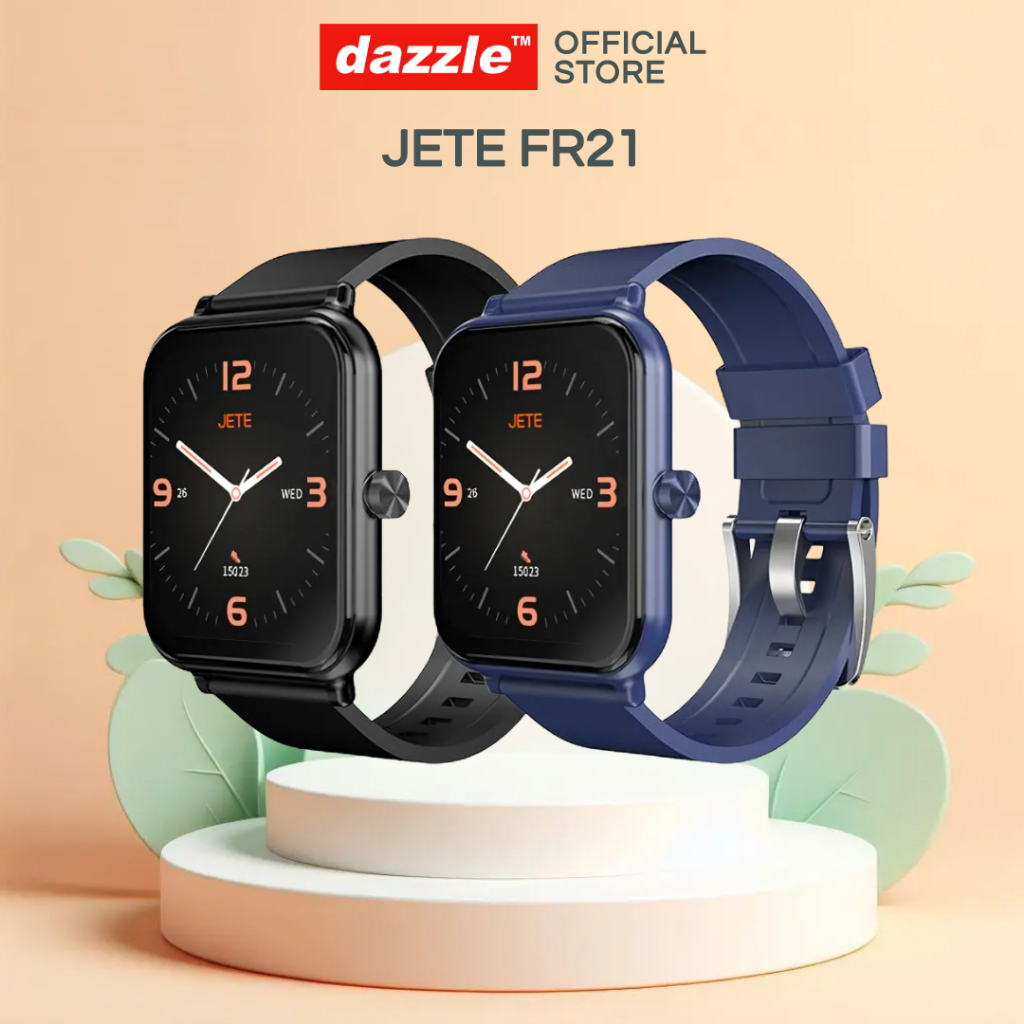 Jual JETE FR21 Smartwatch Sport Mode 100 Smart Watch Face With IP67 | Shopee Indonesia