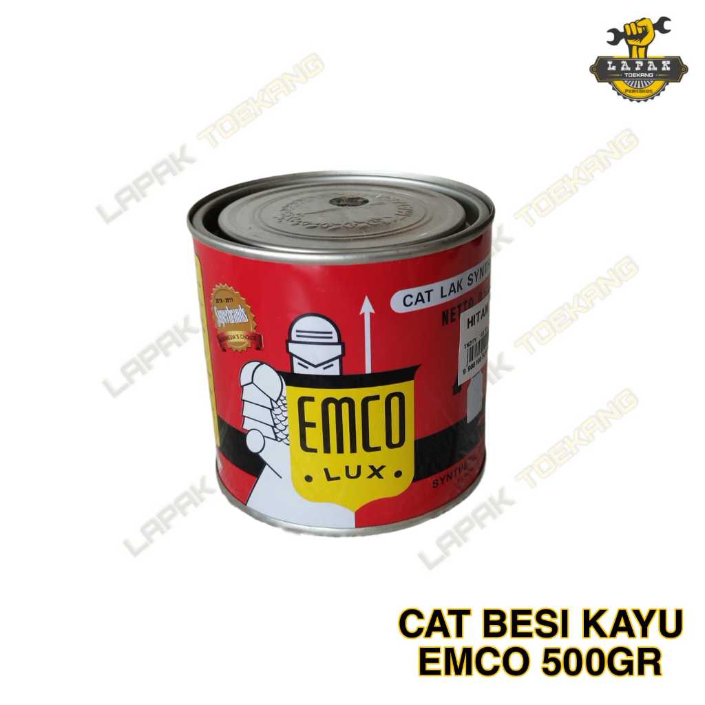 Jual Cat Minyak Besi Kayu 500ml Emco Lux | Shopee Indonesia