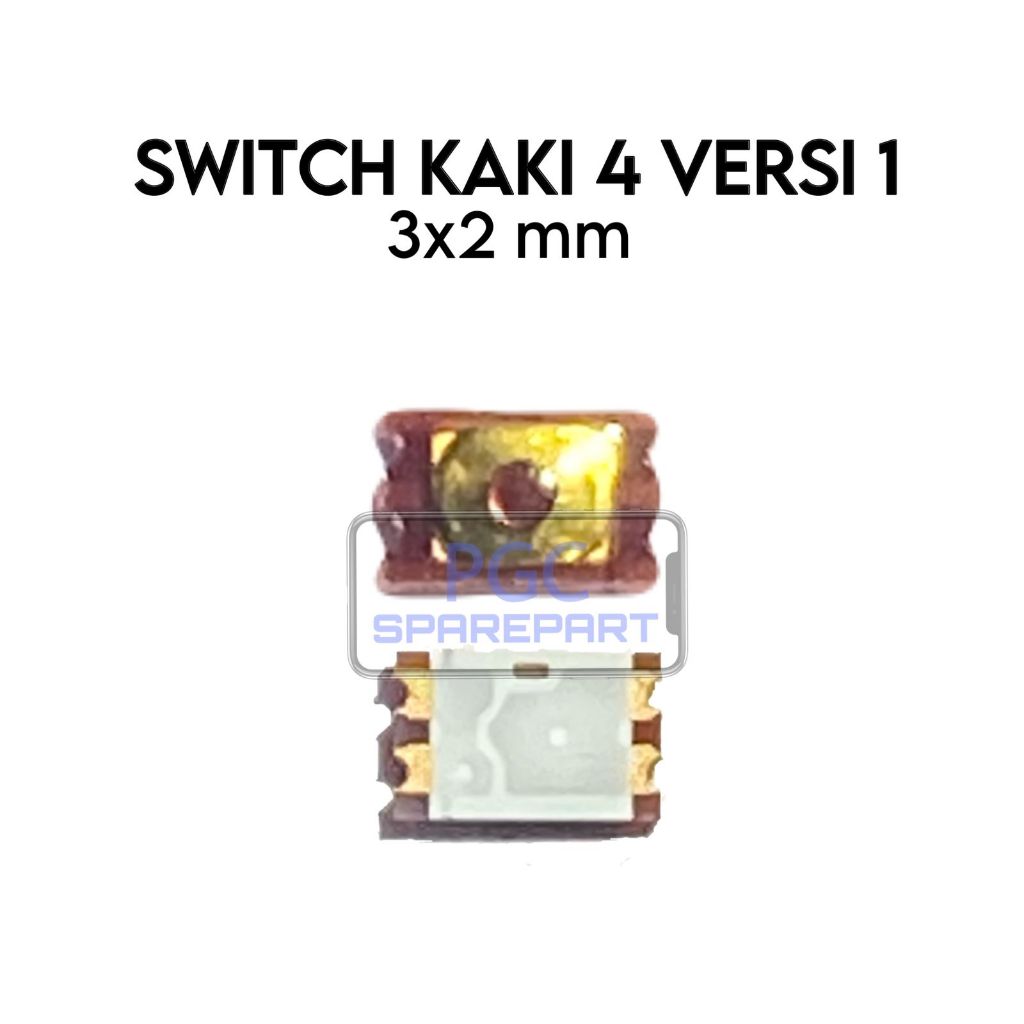 Jual Universal Switch Konektor Tombol Power On Off 4 Kaki Versi 1 3x2 ...