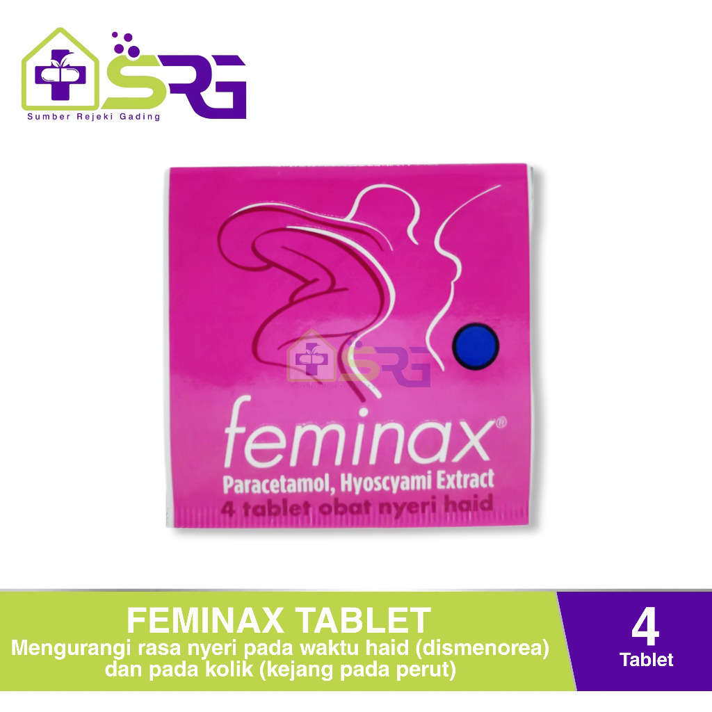 Jual Feminax Strip 4 Tablet - Obat Pereda Nyeri Haid | Shopee Indonesia