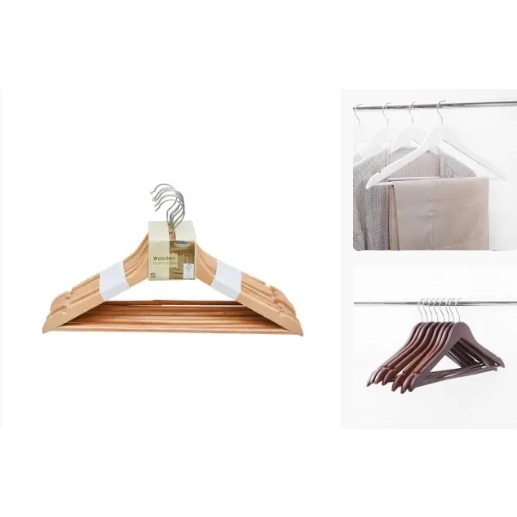 Jual Informa Set Hanger Kayu 8 Pcs | Shopee Indonesia