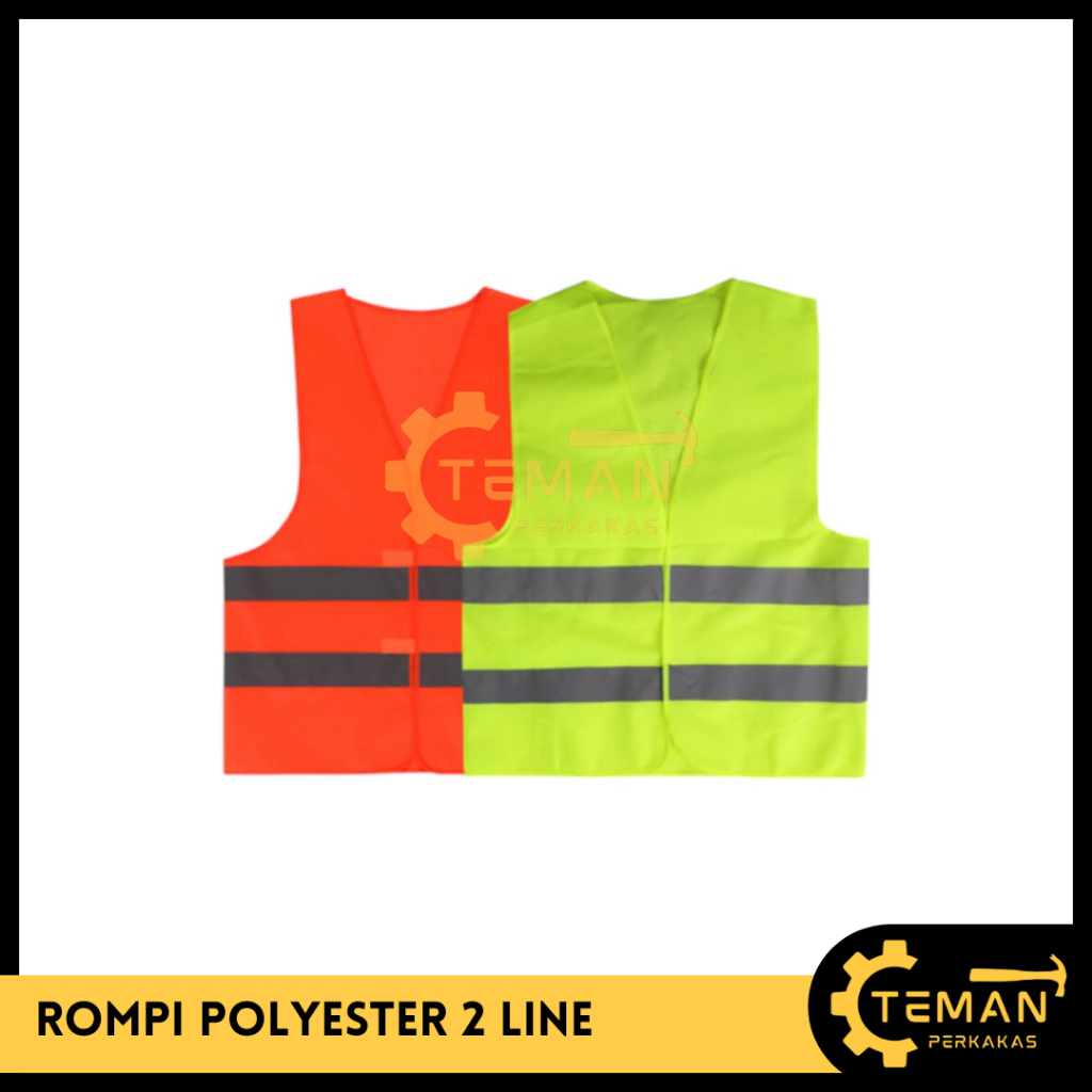 Jual Rompi Polyester Scotlight 2 LINE / Safety Vest Kerja Proyek ...