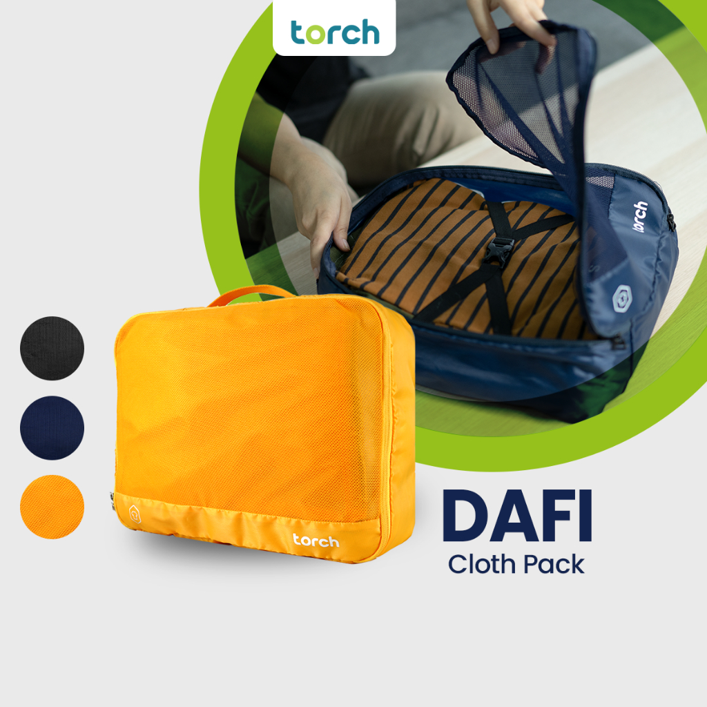 Jual TORCH Dafi Cloth Pack Tas Baju Waterproof Pouch Travel Bag ...
