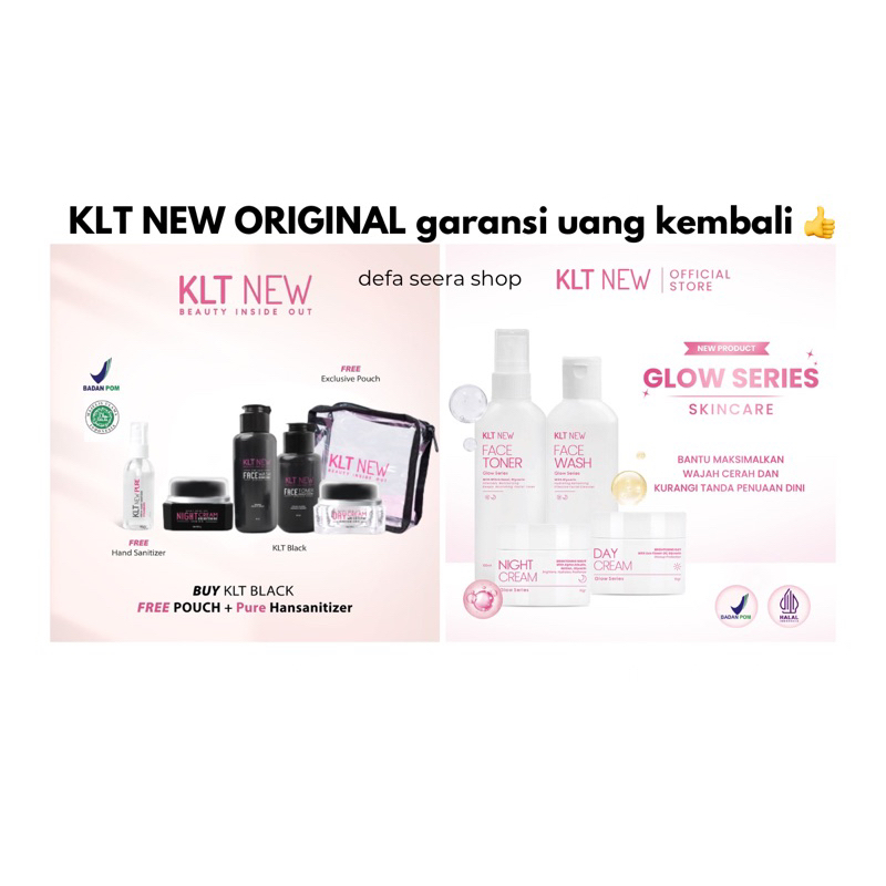 Jual klt new/ new klt/ Klt black original 100% / klt black / klt hitam ...
