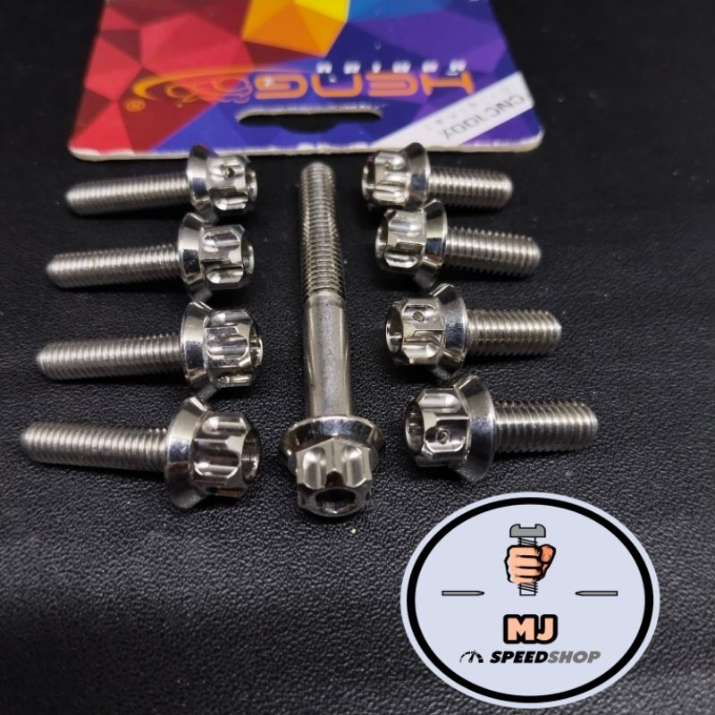 Jual BAUT COVER CVT MIO SPORTY SMILE MODEL 2 KUNCI PROBOLT ORIGINAL HENG THAILAND SET (9 pcs ...