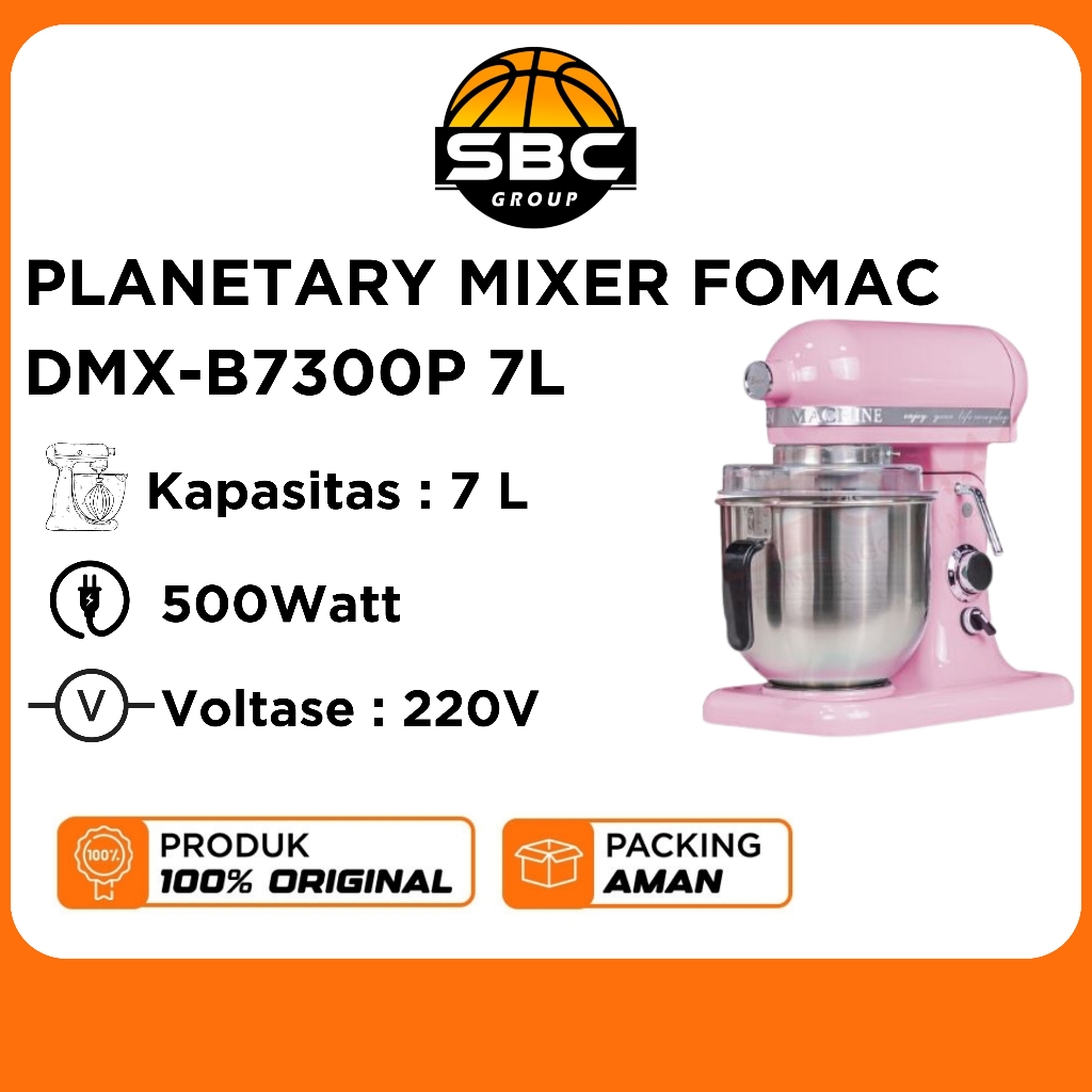 Jual PLANETARY MIXER FOMAC DMX-B7300P 7L | Shopee Indonesia