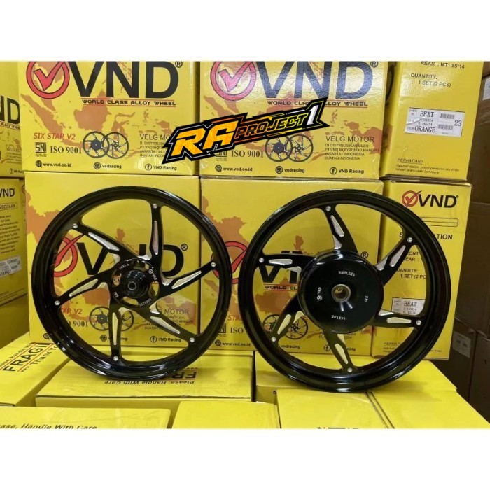 Jual VELG PALANG 6 VND RACING SIX STAR V2 BEAT/SCOOPY/GENIO/SPACY ...