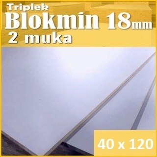 Jual Blokmin 18mm 40x120 cm (2 muka) | Shopee Indonesia