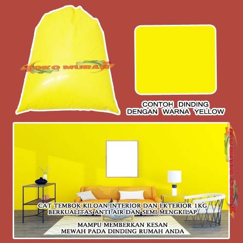 Jual Cat Dinding Kamar / Cat Tembok Kiloan Super / Cat Tembok 1 Kg ...