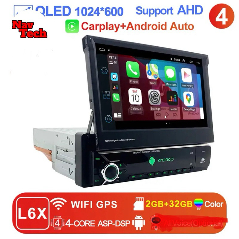 Jual Head unit android 7 inch single din universal Tipe terbaru Layar ...