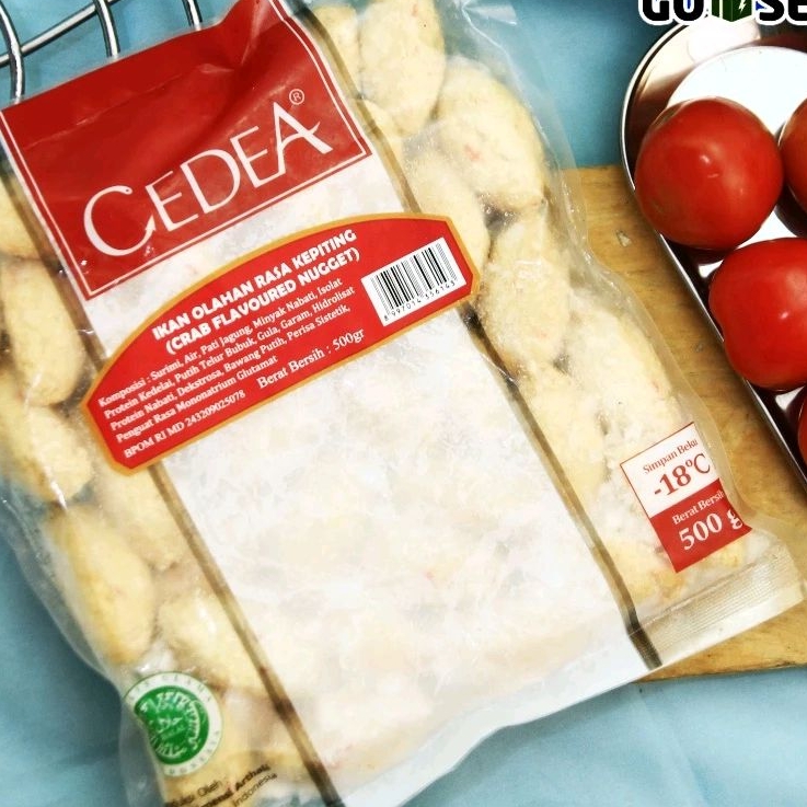 Jual CEDEA IKAN OLAHAN RASA KEPITING (CRAB FLAVOURED NUGGET) 500GR ...