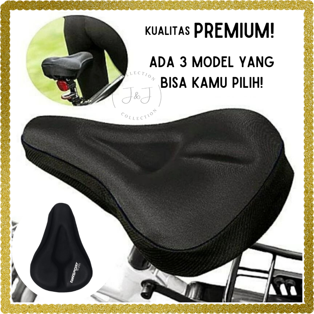 Jual PREMIUM COVER JOK SEPEDA EMPUK DAN TEBAL 3D / SARUNG JOK SEPEDA ...