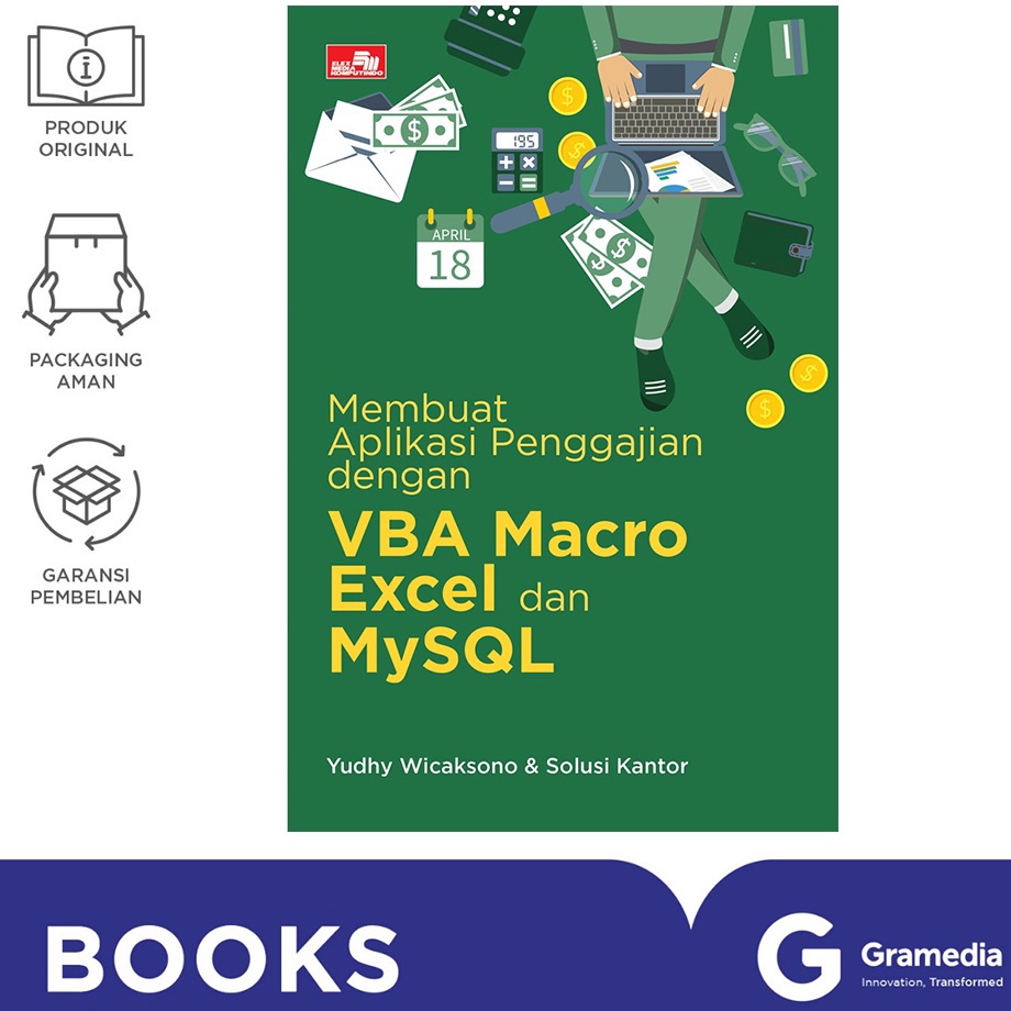 Jual Dijamin Keren Membuat Aplikasi Penggajian dengan VBA Macro Excel dan MySQL | Shopee Indonesia