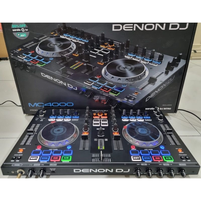 Jual Alat DJ Denon MC4000 Fullset Box Controller DJ Denon Like Pioneer ...