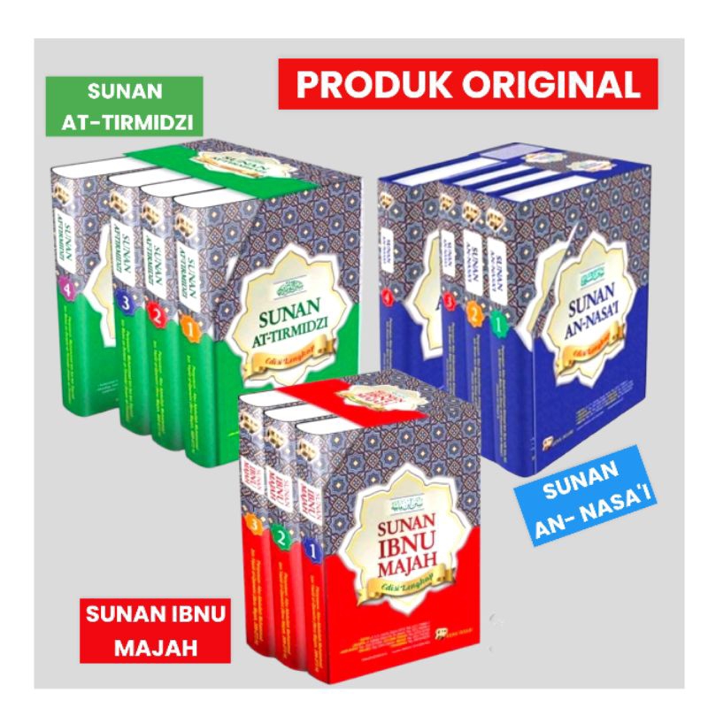 Jual KITAB SUNAN IBNU MAJAH , SUNAN AN-NASA'I DAN SUNAN AT-TIRMIDZI | Shopee Indonesia