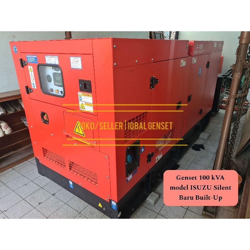Jual Genset 100 kVA Isuzu Model Silent Baru Garansi | Shopee Indonesia