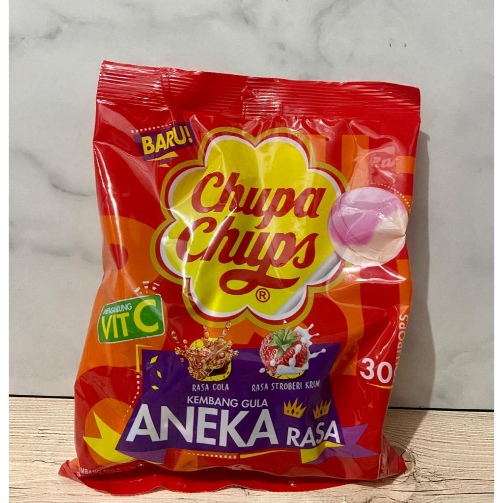 Jual Permen Lolipop Chupa Chups isi 30 - Permen Lolipop Aneka Rasa Cola ...