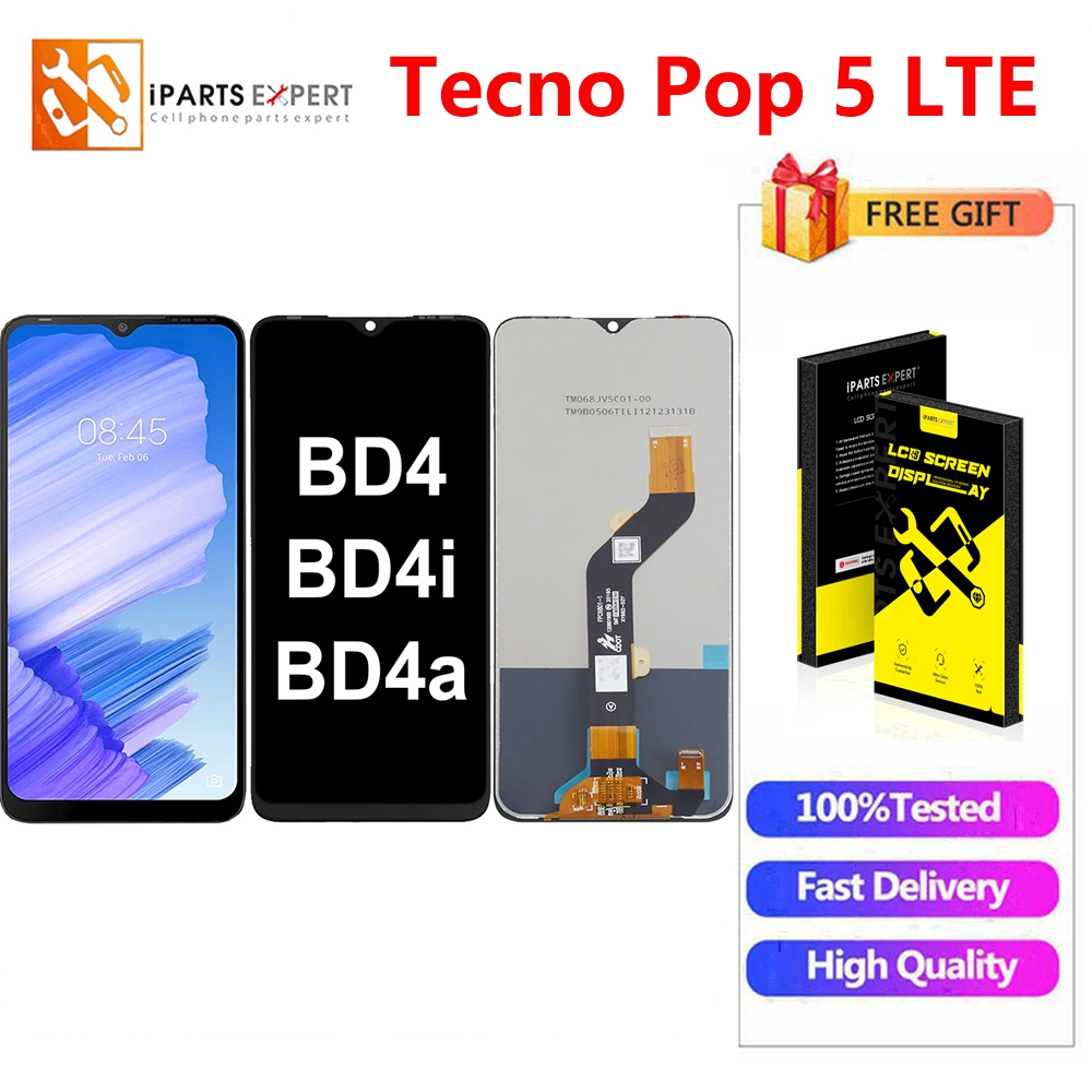 Jual IPARTSEXPERT Original LCD For Tecno Pop 5 LTE Asli 6.52 ''untuk ...