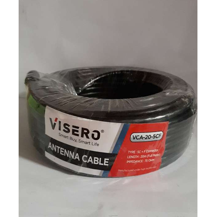 Jual KABEL ANTENA TV DIGITAL VISERO 20 METER | Shopee Indonesia