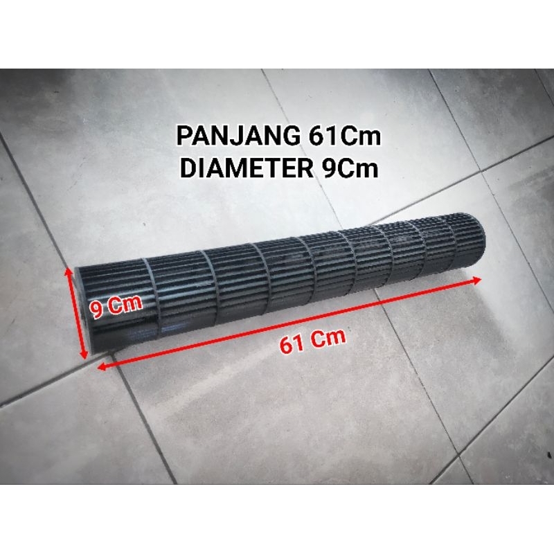 Jual BLOWER FAN INDOOR AC PANASONIC P 61 Cm D 9 Cm ORIGINAL | Shopee ...