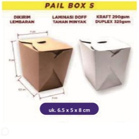 Jual HANDYPACK-Pail Pack Box S Ukuran 6,5 x 5 x 8 cm | Shopee Indonesia