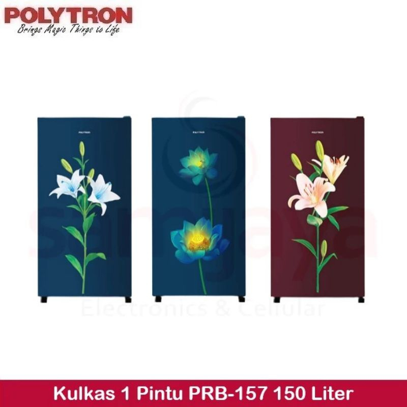 Jual Polytron PRB 157 Kulkas 1 Pintu 150 Liter - KHUSUS JABODETABEK ...