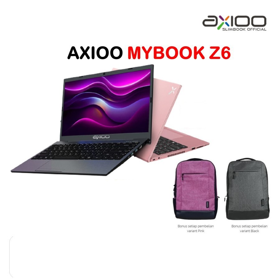 Jual AXIOO Mybook Z6 Metal i3 1215U 8GB 256 SSD 14` W11 22NBNXM6118C | Shopee Indonesia