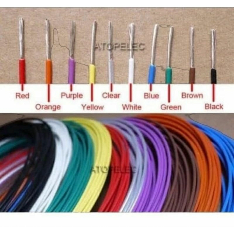 Jual Kabel awg 26 serabut putih per meter | Shopee Indonesia