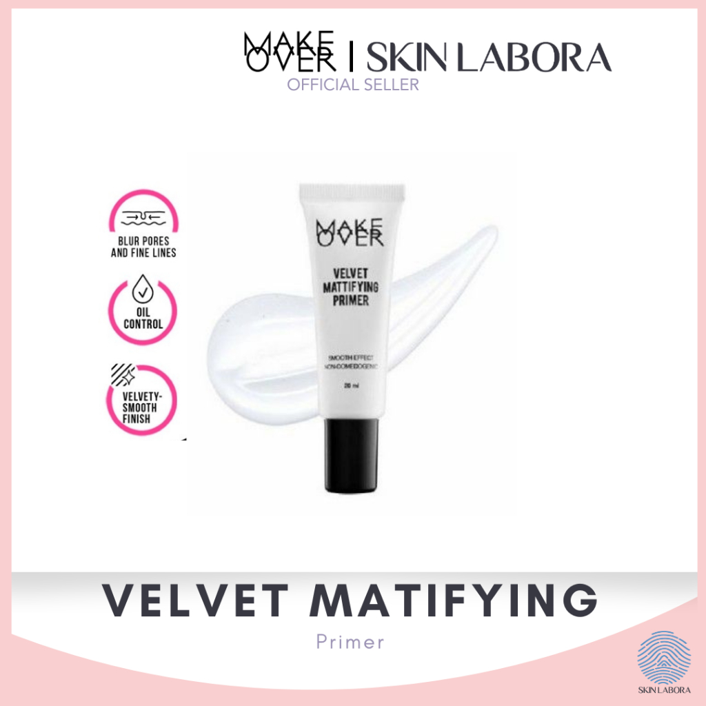 Jual Makeover-Velvet Mattifying Primer 20 ml- Primer matte mengecilkan ...