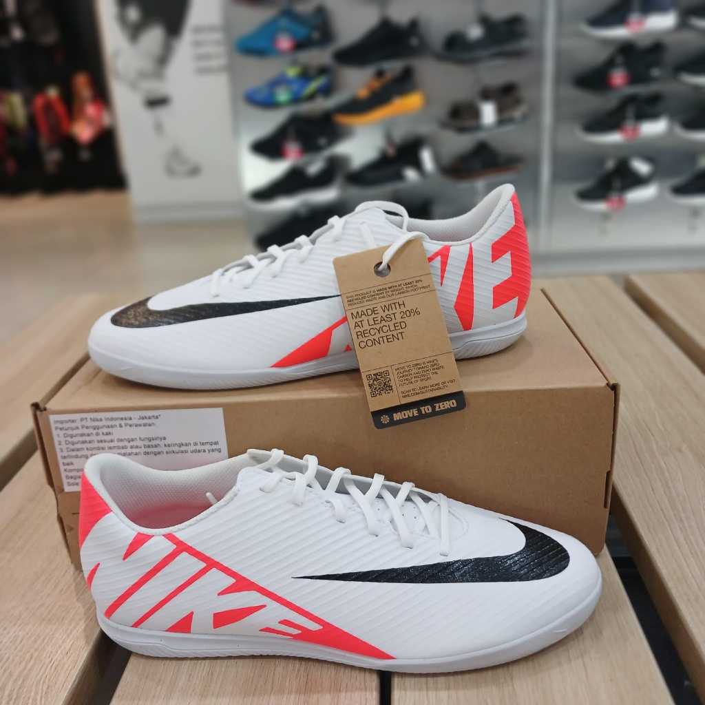Jual Sepatu Futsal - NIKE Mercurial Vapor 15 Club IC - White [DJ5969 ...
