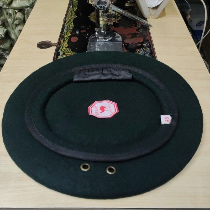 Jual BARET RAIDER TNI BAHAN WOL CAMEL | Shopee Indonesia
